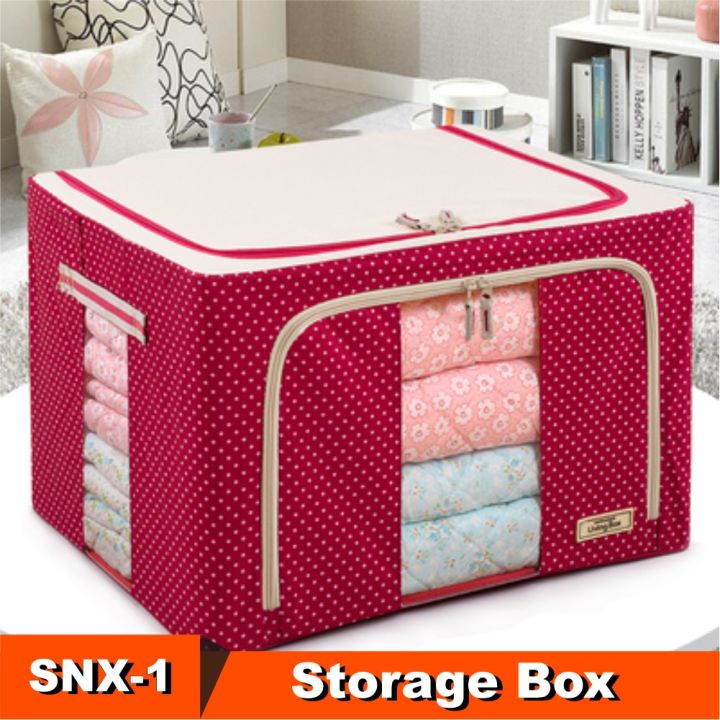 box serbaguna Kotak Penyimpanan Serbaguna dengan tutup Storage Box 2 in ...