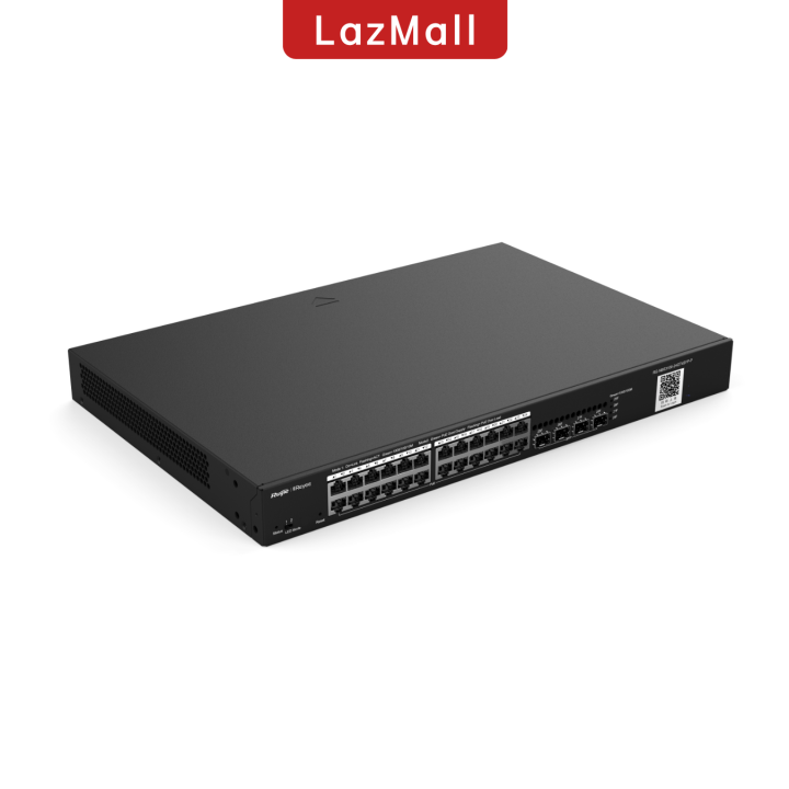 Ruijie Reyee RG-NBS3100-24GT4SFP-P 24-Port Gigabit L2 Cloud Managed POE ...