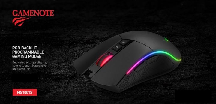 Havit Gamenote MS1001S RGB Backlit Gaming Mouse | Lazada
