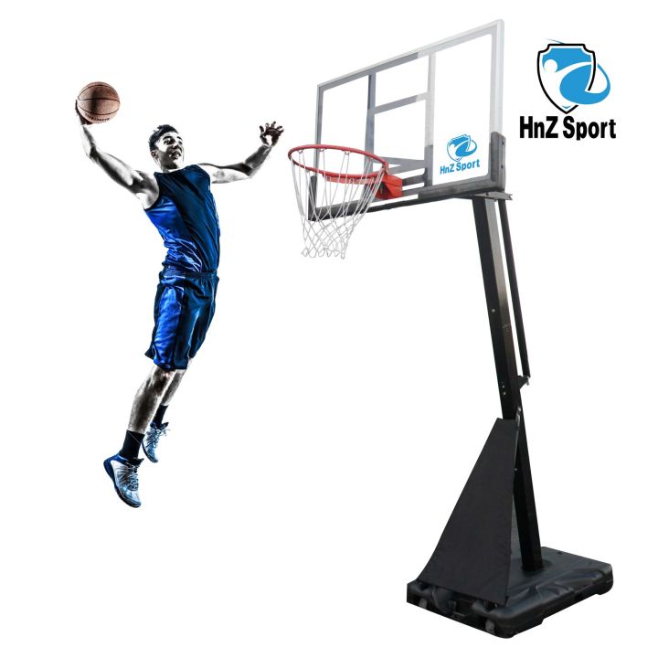 HNZ SPORT board Luxury Portable Basketball Hoop Basketball Rim ...