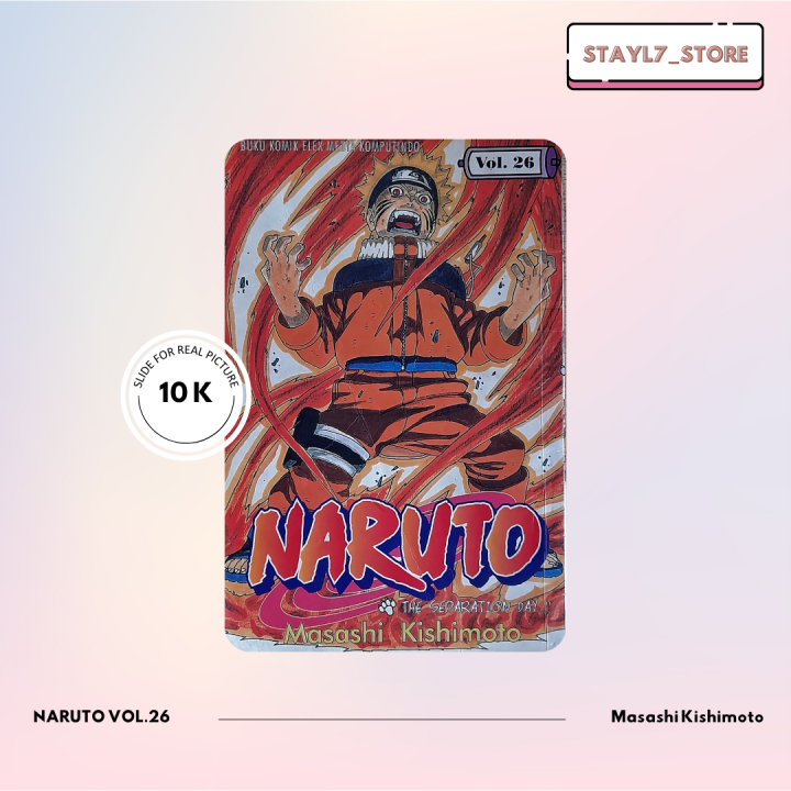 Naruto Vol.26 (Buku Novel Komik Bekas Preloved) | Lazada Indonesia