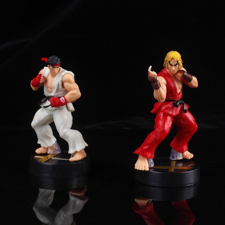 Kids Toy Market 9.5cm Game Street Fighter Figure Ryu Ken Action Figures ...