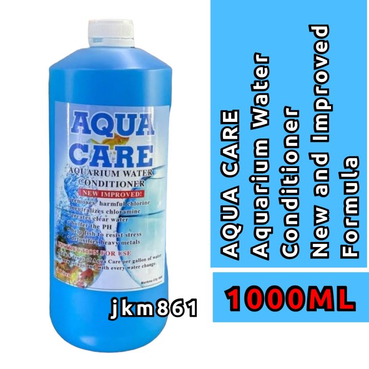 Aqua Care Aquarium Water Conditioner 1 Liter Original 100% removes ...