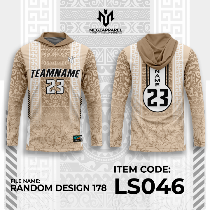 LS046 Basketball Warmer Hoodie Full Sublimation Free Change Team Name ...