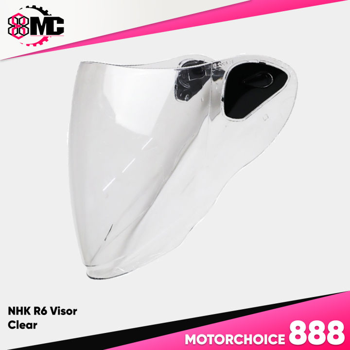 NHK Helmets R6 Visor - Clear | Lazada PH