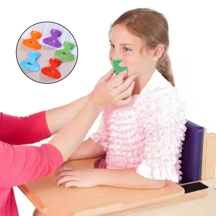 Que Kids Nose Flute Plastic Flute Dark Blue Nose Training Whistle For ...