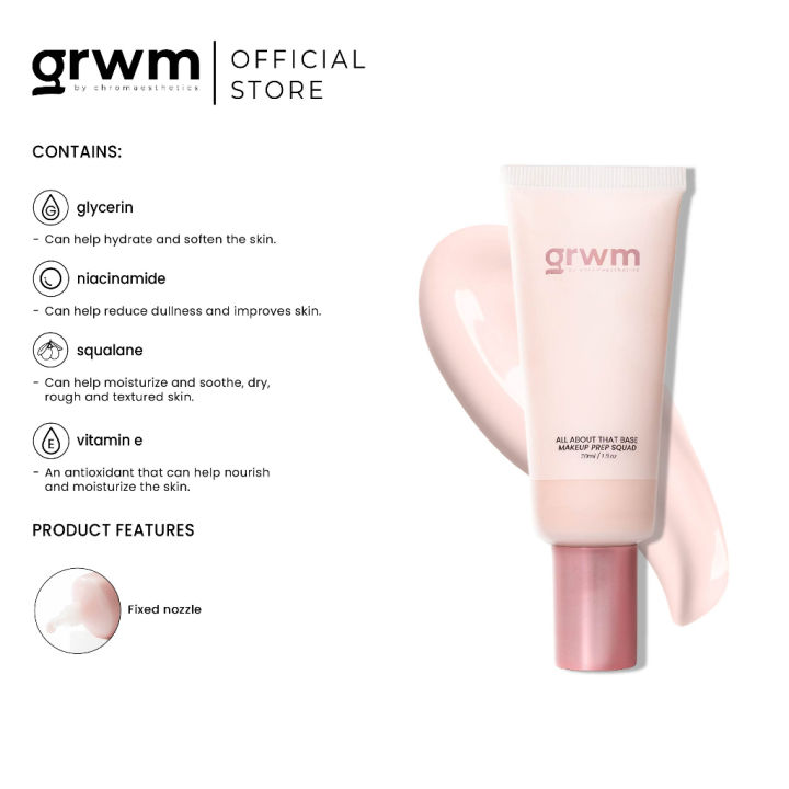 BEST SALE GRWM Cosmetics Makeup Prep Squad (Primer) | Lazada PH