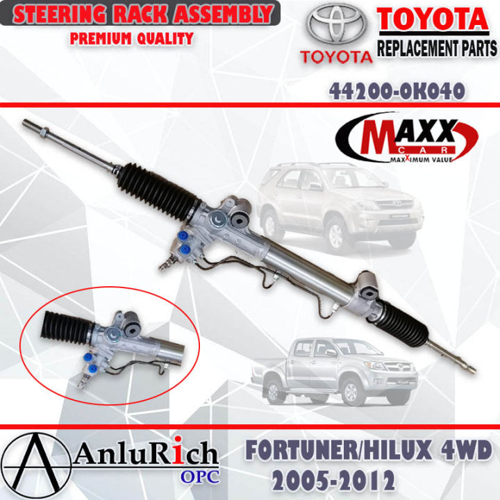 Steering Rack Assy Rack And Pinion Toyota Innova//Fortuner/Hilux 4WD ...