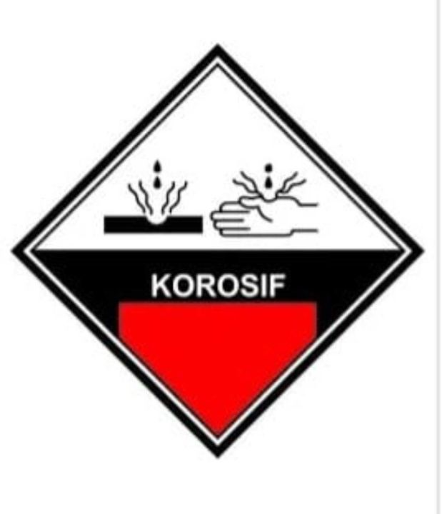 STIKER VINYL WARNING KOROSIF | Lazada Indonesia
