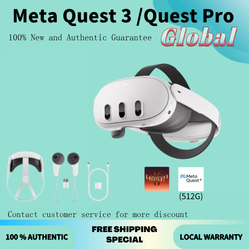 Five year warranty Meta Quest 3S / Meta Quest 3 /Meta Quest 2 Advanced All-In-One Virtual ...