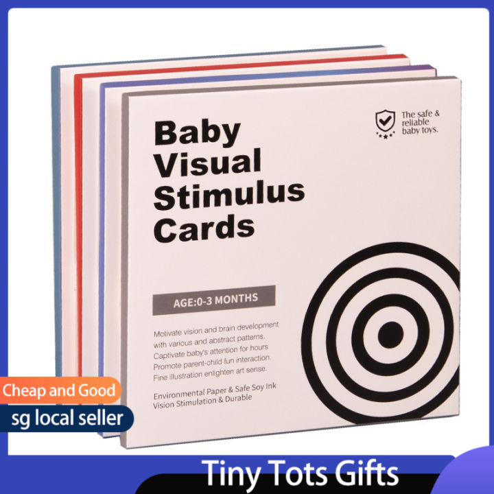Baby Visual Stimulation Flash Card Training Cards Early Learning ...