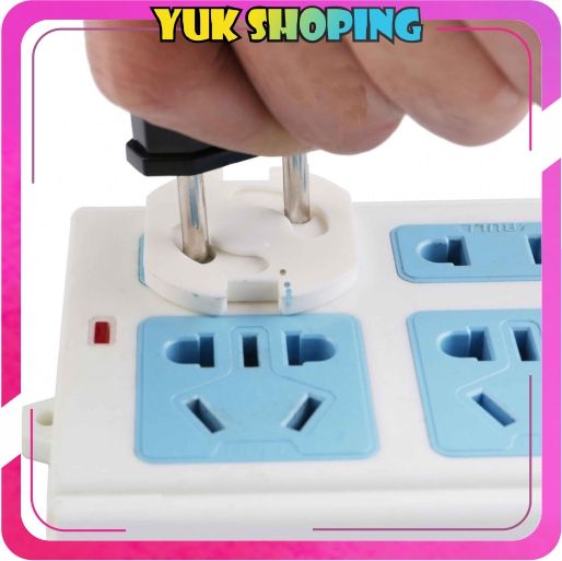 YUKSHOPING Penutup Colokan Listrik Pengaman Stop Kontak Tutup Stop ...
