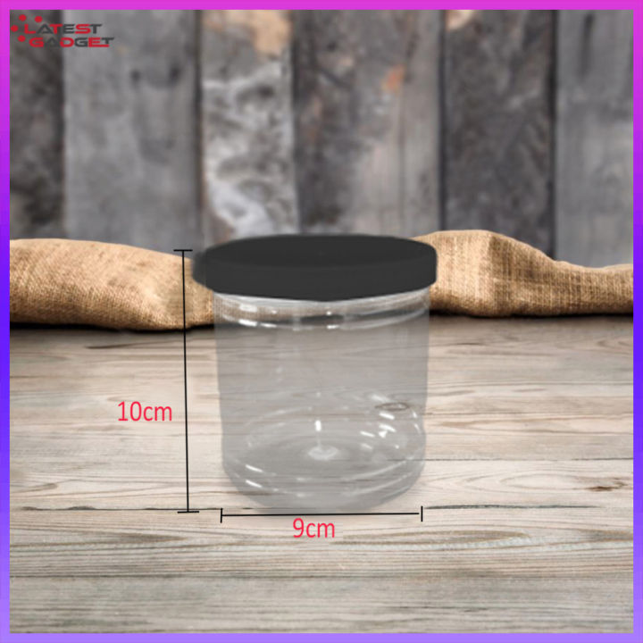 Pet Jar 480ml with Black Lid | Lazada PH
