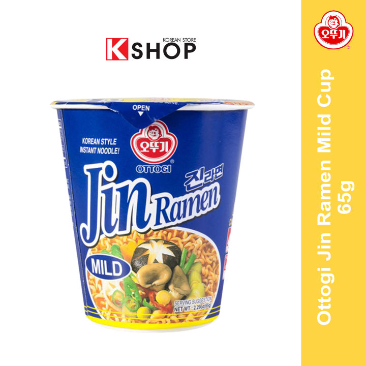 Ottogi Jin Ramen Mild Cup (65g) - EXP date : | Lazada