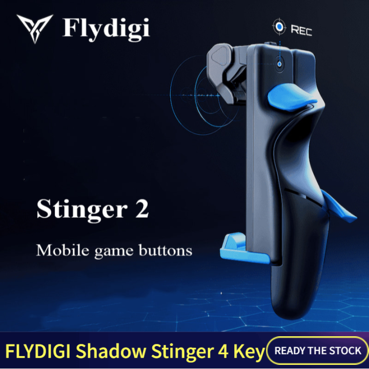 Original Flydigi Shadow Stinger Trigger 2 Generation Game Controller CapAir Mapping 2 Mobile ...