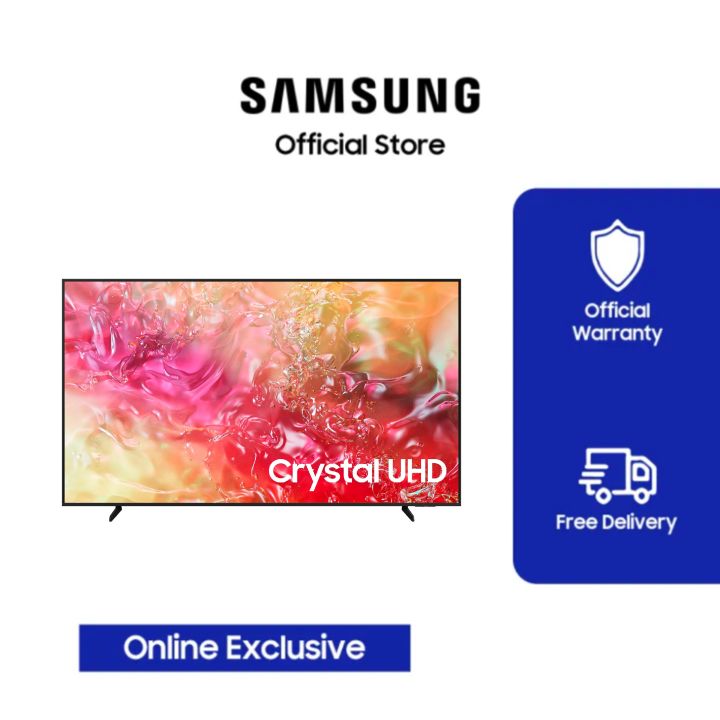 ⊿Online Exclusive 65 Crystal UHD DU7000 4K Smart TV UA65DU7000GXXP (2024) | Lazada PH