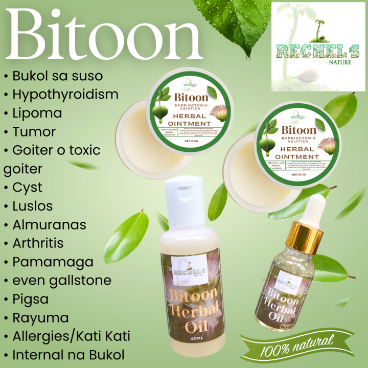 Bitoon Natural Herbal Oil and Ointment | Lazada PH