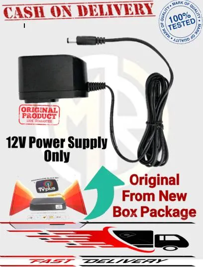 ORIGINAL!!! Abs cbn tv plus Power Adaptor 12V- Power Supply Adapter ...