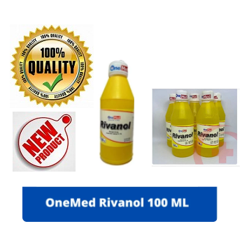 OneMed Rivanol Cairan Antiseptik Pembersih Luka Isi 100 ml | Lazada ...
