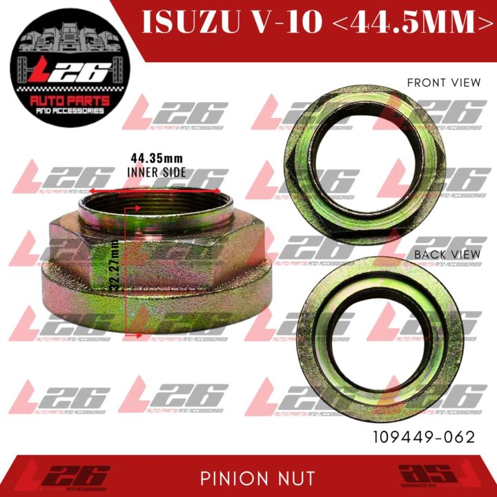 44.5mm PINION NUT SPINDLE NUT FOR ISUZU V10,V12,GIGA,10PC1,D500 LOCK ...