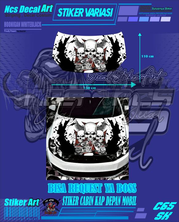 Sticker mobil stiker kap depan mobil sticker bemper mobil stiker kap ... Sticker mobil stiker kap depan mobil sticker bemper mobil stiker kap ...