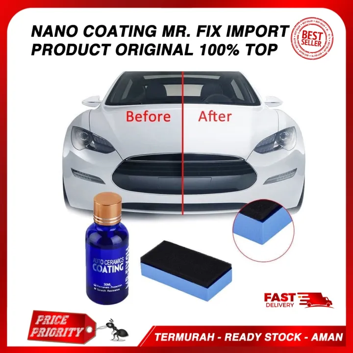 Nano Coating Mobil Motor / Perawatan dan Pengkilap kendaraan Motor ...