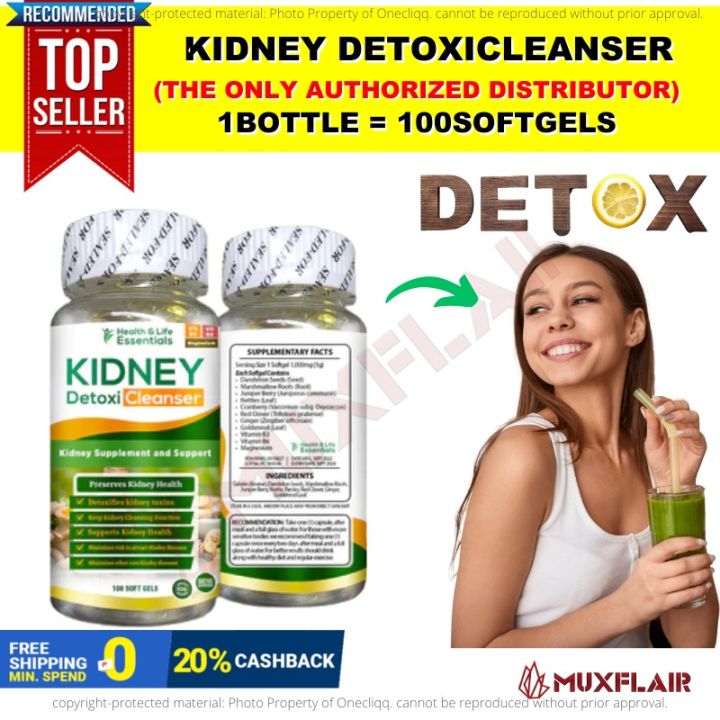 Kidney Detoxicleanser - Kidney Supplement and Support - Minimizes ...