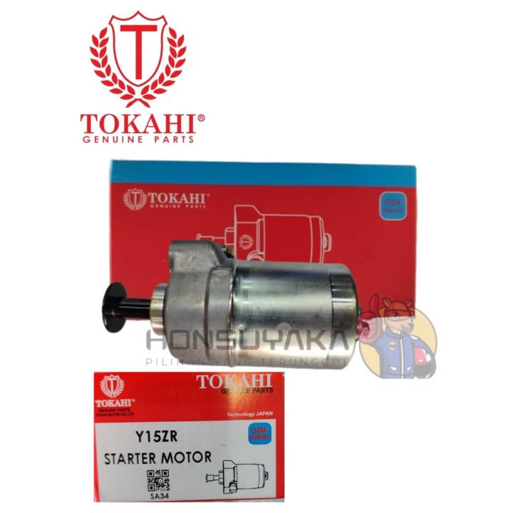 STARTER MOTOR ASSY FOR Y15ZR (OEM) TOKAHI | Lazada