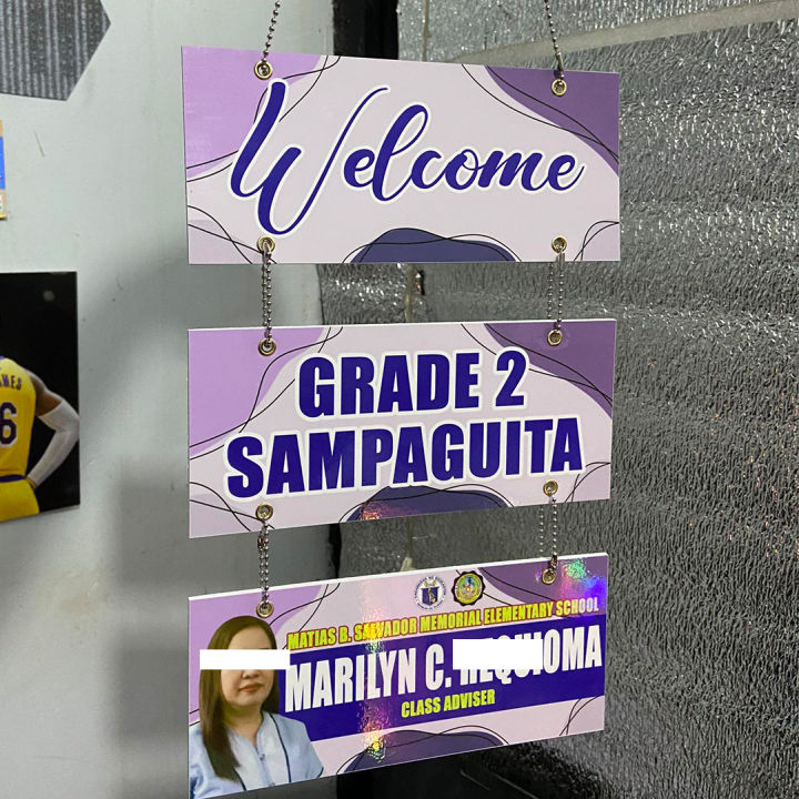 Welcome Signage Wall Hanging in Sintra Board | Lazada PH