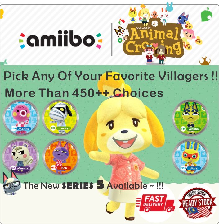 [READY STOCK] Animal Crossing - Villager Amiibo coins | Lazada