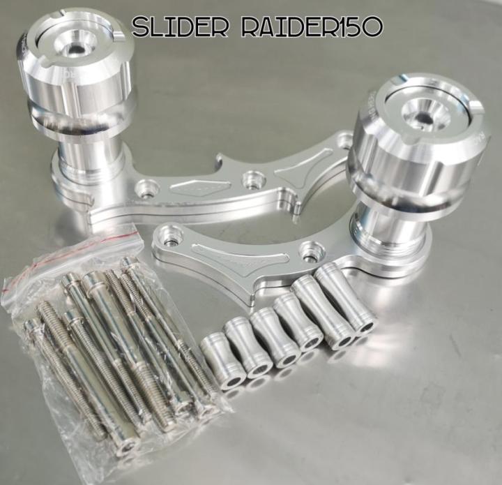 Racing Hero Engine Slider Raider150 Silver | Lazada PH