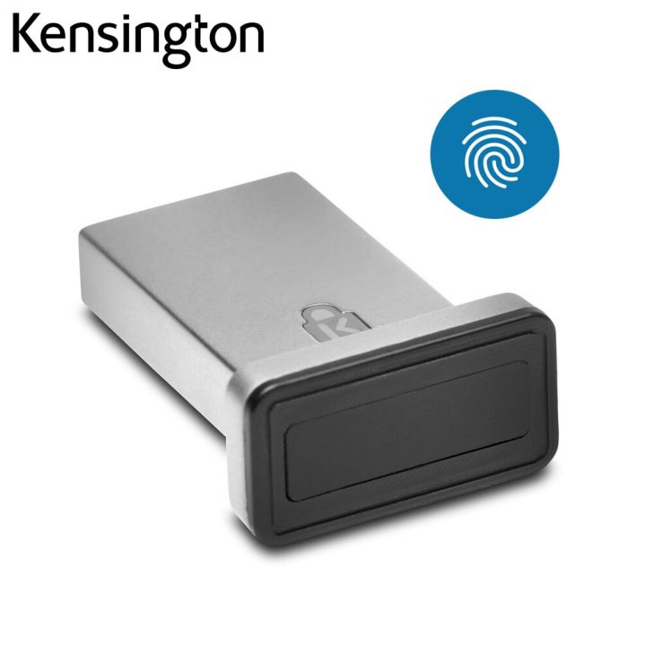 Kensington VeriMark IT Fingerprint Key Laptop Fingerprint USB Lock with ...
