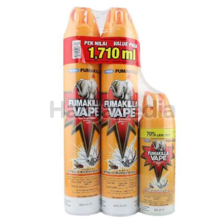 （270ml/720ml/1710ml）Fumakilla Vape Aerosol | Lazada