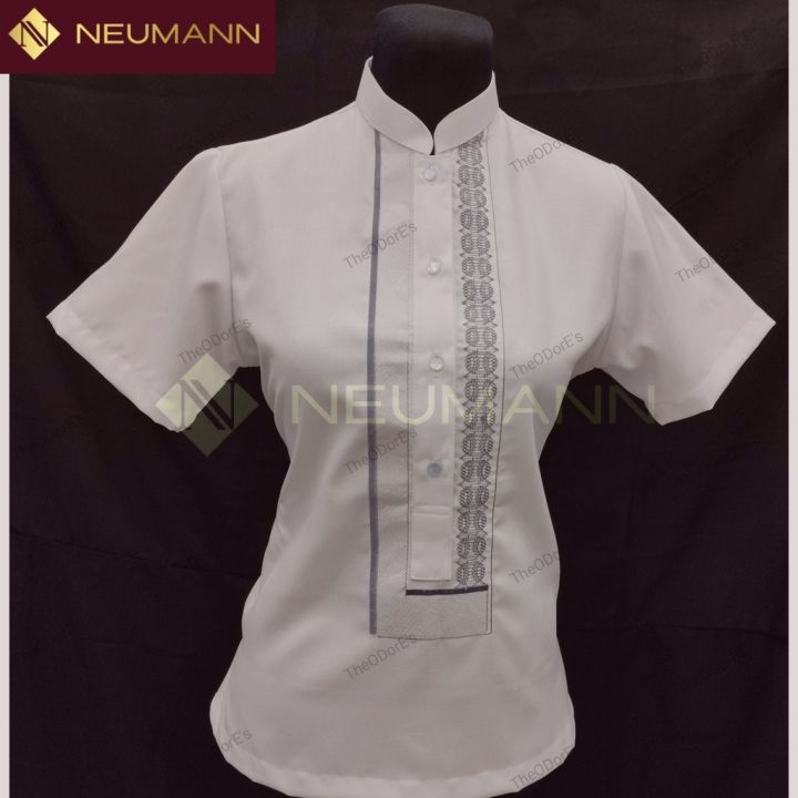 LINEN LADIES OFFICE BARONG White | Lazada PH