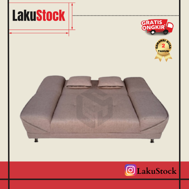 Sofa Bed Minimalis Bantalan Sofabed Lipat | Lazada Indonesia