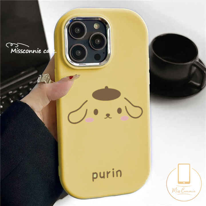 MissConnie Cute Cartoon Sanrio Purin Cover Compatible for IPhone 11 12 ...