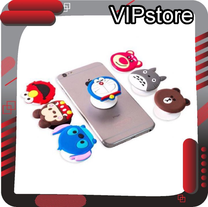 VIPstore - R112 Popsocket Griptok 3D/ Phone Holder PVC/ Stand HP/ Phone Stand/ Phone Grip ...