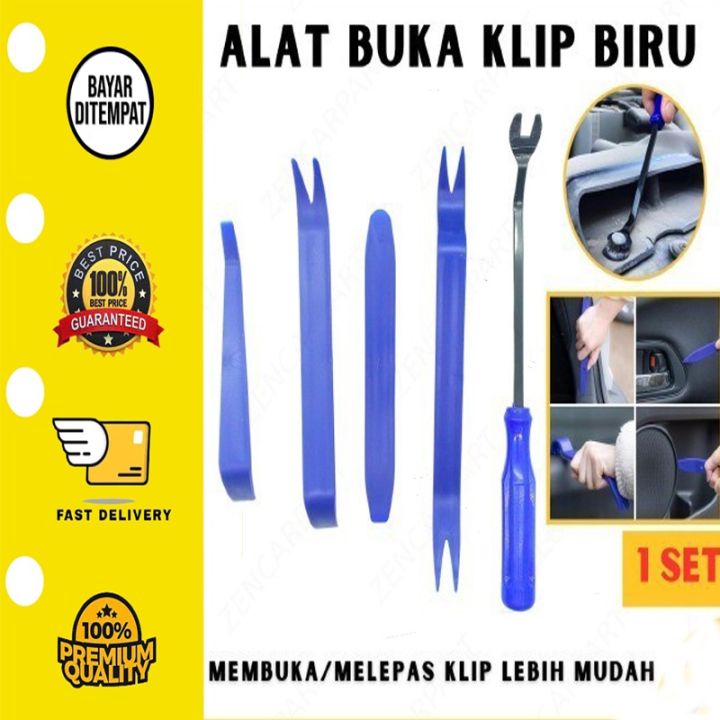 Alat Congkel Buka Klip Mobil Dashboard Bumper Set Panel Interior ...