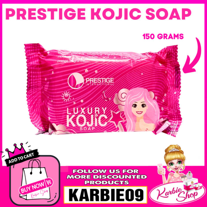 Orig PRESTIGE LUXURY KOJIC SOAP 150g | Lazada PH
