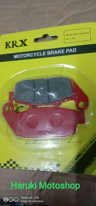Brake Pad RUSI GREMLIN Motorcycle | Lazada PH