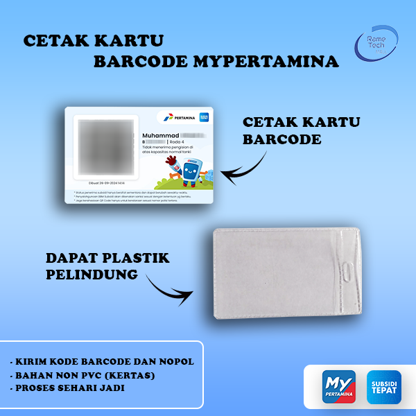 Cetak Kartu Pertamina / Cetak Barcode MyPertamina / Subsidi Tepat Kartu ... Cetak Kartu Pertamina / Cetak Barcode MyPertamina / Subsidi Tepat Kartu ...