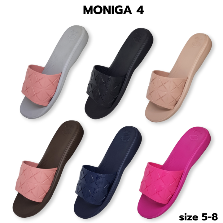 Moniga 4 รองเท้าแตะ เบา ใส่สบายสุดๆ ของแท้ 100% | Lazada.co.th