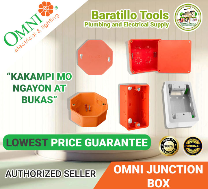 Omni PVC Junction Box and Utility Box | Lazada PH