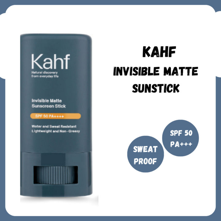 Kahf Invisible Matte Sunscreen Stick SPF 50 PA++++ 22 g / Sunscreen ...