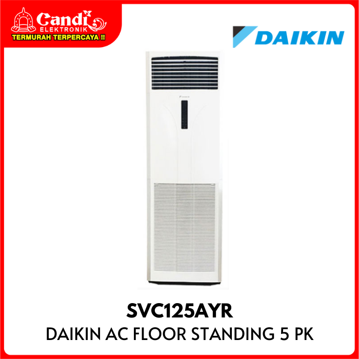 DAIKIN AC Floor Standing Kapasitas 5 PK Standar SVC125AYR | Lazada ...