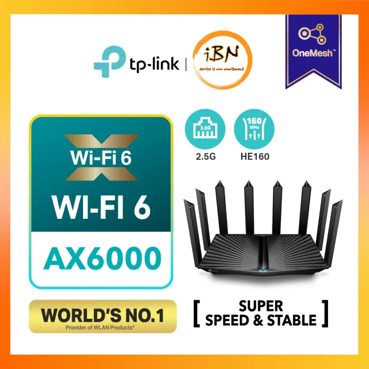TP-Link Archer AX80 AX6000 8-Stream Gigabit Wireless Wi-Fi 6 Router ...