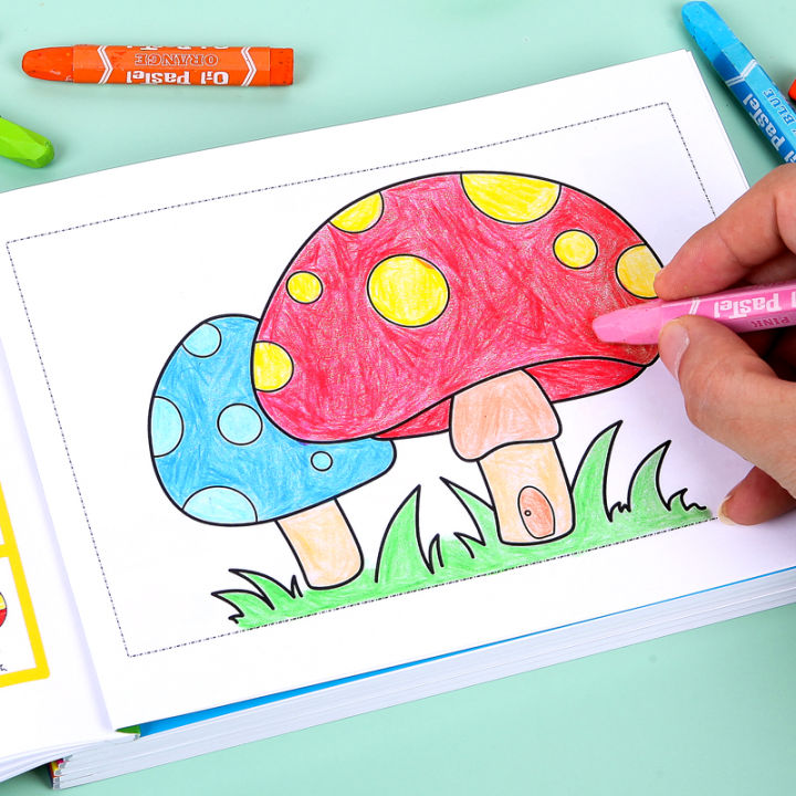 Kindergarten Coloring Book 3-7 years old painting book children's ...