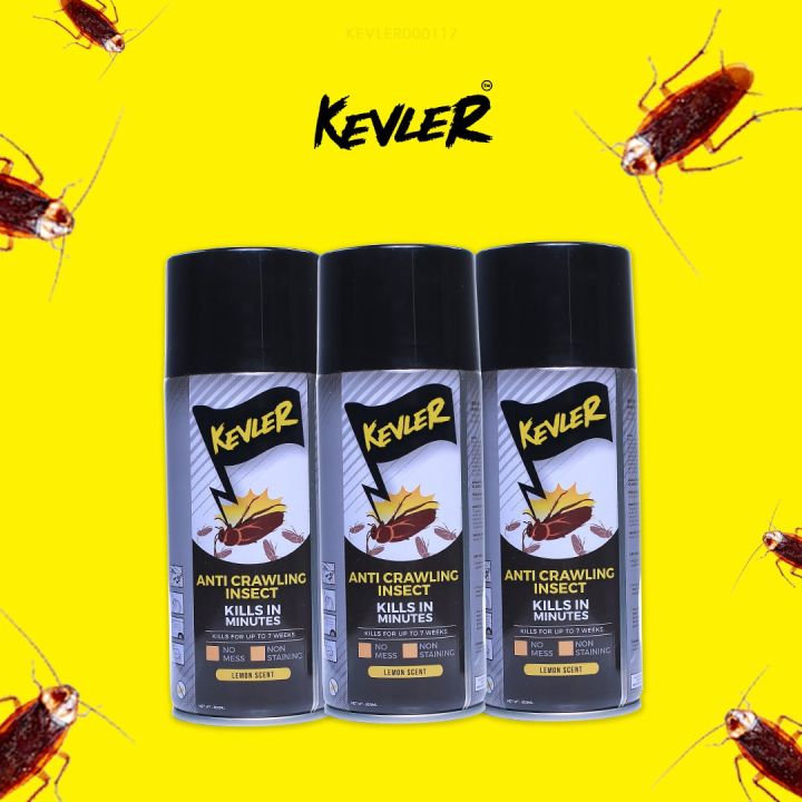 KEVLER Spray Bunuh Lipas dan Serangga | Lazada