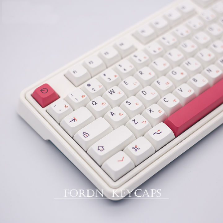 118 Keys XDA Profile PBT Keycaps Personalized Japanese Cute Keyboard ...