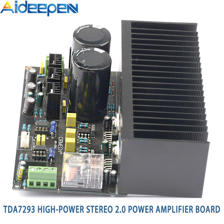 【Ready Stock】Original Aideepen TDA7293 Dual-channel Stereo 2.0 High ... 【Ready Stock】Original Aideepen TDA7293 Dual-channel Stereo 2.0 High ...